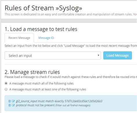 Graylog2 Pipeline Doesnt Drop Message Unless Attached To Default Stream