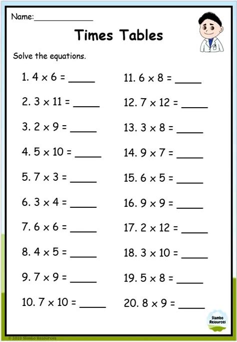 Free Vertical Multiplication Worksheet Grade 3 Download Free Vertical