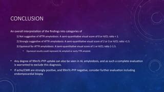 CARDIAC AMYLOIDOSIS With Bone PYP Scintigraphic PPTX Heart And Cardiovascular Diseases