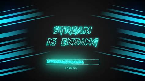 Free To Use Gaming Stream Ending Template Gaming Stream Overlay Youtube