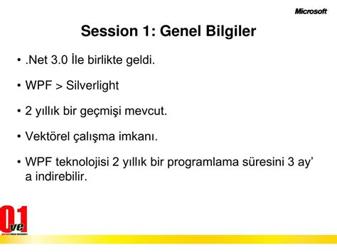 Ppt Microsoft ® Wpf Silverlight Powerpoint Presentation Free