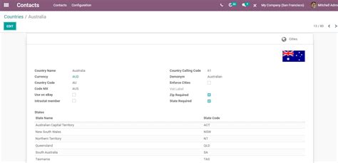 Configuration In Odoo 14 Contact Module