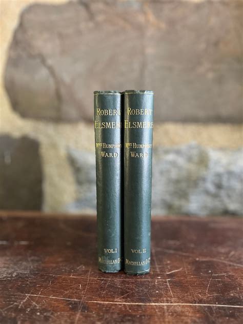 Robert Elsmere By Mrs Humphry Ward Green Cloth Bindings Book