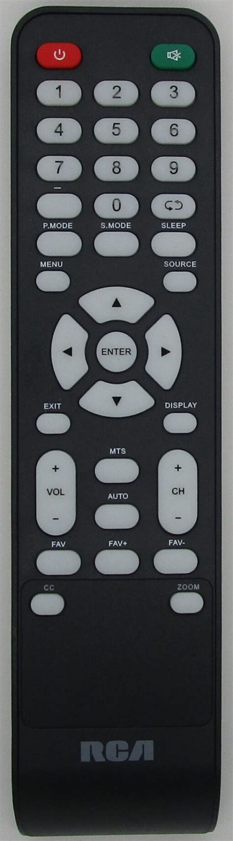 Rca Rlded4016a E Tv Remote Control Tv Parts Canada