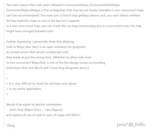 hashmap可以存null，concurrenthashmap不可以，为什么？ 编程知识分享 编程教程 资源下载 源码下载