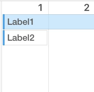 Ios UILabel In UICollectionView Span Over Two Or More Cells Stack