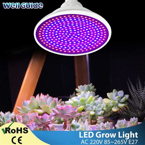 Led 성장 조명 실내 식물 램프 E27 4w 3w 50w 80w Ac85 265v 풀 스펙트럼 Ir Uv 수경 재배 시스템그로잉 램프 Aliexpress