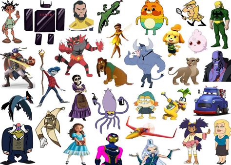 Click The I Cartoon Characters Ii Quiz By Ddd62291