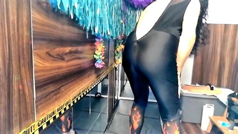 Rainforestman Wearing Sexy Flames Catsuit 1 Pics Xhamster