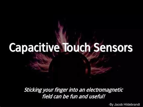 PPT Capacitive Touch Sensors PowerPoint Presentation Free Download ID 4599815