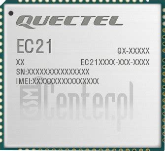 QUECTEL EC21 A Specification IMEI Info