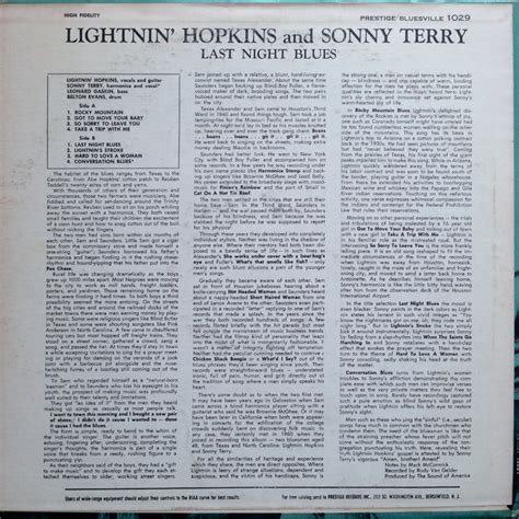 Illustrated Sam Lightnin Hopkins Discography