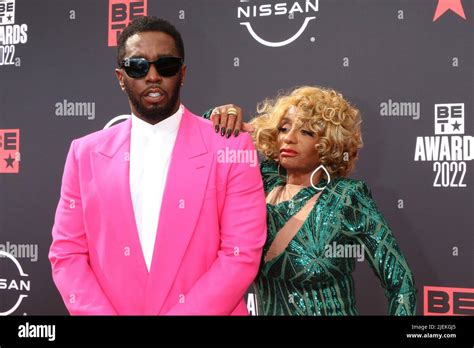 Los Angeles Ca 26th June 2022 Sean Combs Mother Janice Combs At