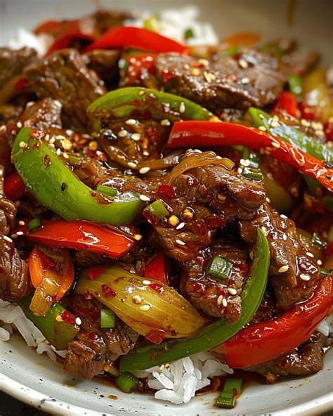 Pepper Steak Stir Fry All Cooked Up