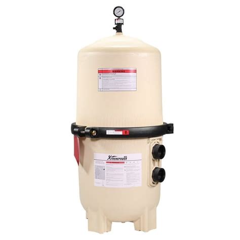 Xtremepowerus In Ground Pool Filter 60 Sq Ft Beige