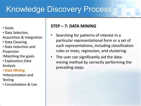 Knowledge Discovery And Data Mining Pptx