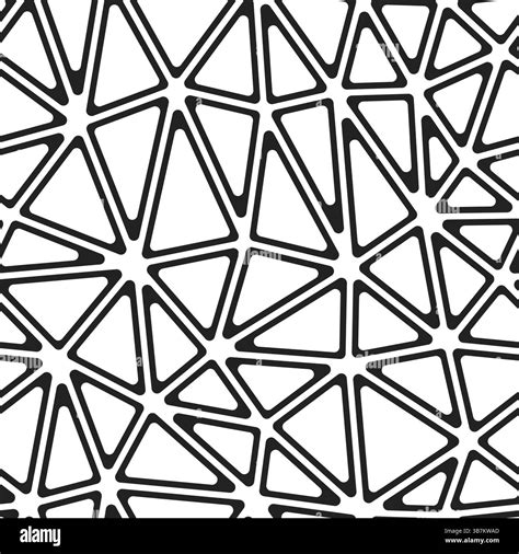 Minimalistic Triangles Background Large Triangles Size Black And White Style Rounded