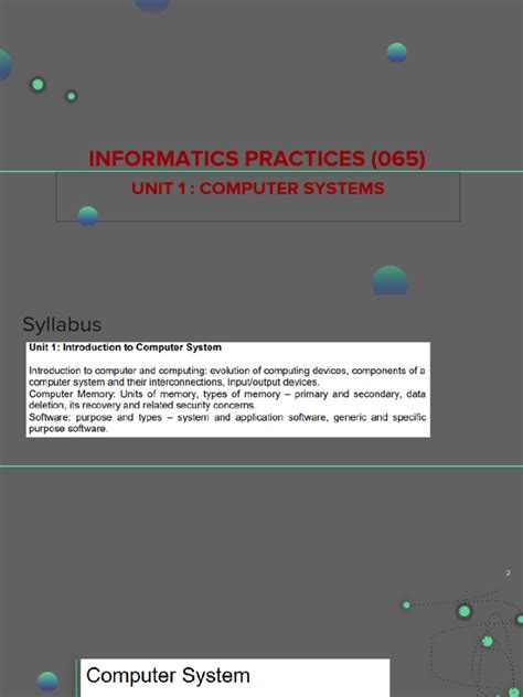 unit 1 introduction to computer system pdf computer data storage input output