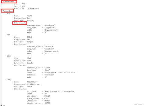 Matlab 对nc文件进行处理nc格式数据处理 Csdn博客