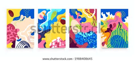 Original Abstract Cover Design Background Social 库存矢量图（免版税）1988408645