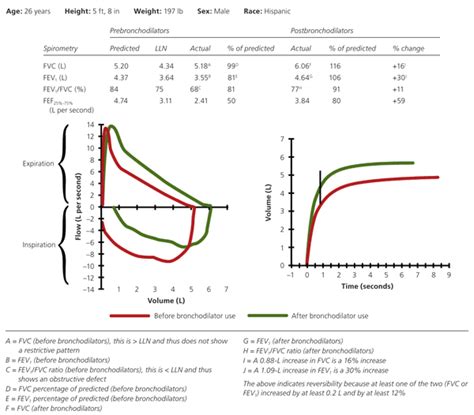 Pulmonary Function Test Results Interpretation