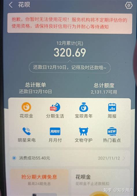花呗没套现没逾期突然不能使用我就呵呵了 知乎