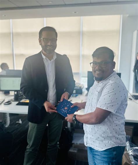 mohamed arshad on linkedin applauded with a spot gem award at workplace respected anies ahmed