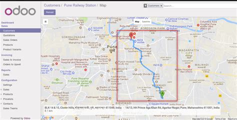 Google Map Integration With Odoo Pragmatic