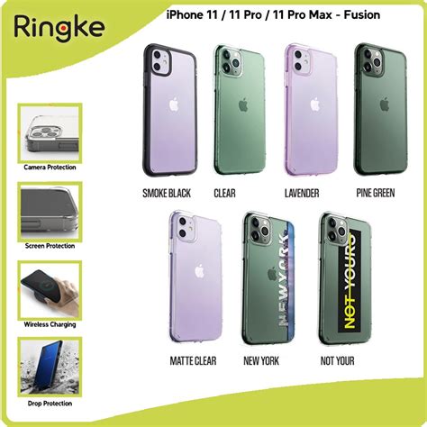 Jual Ringke Casing Iphone Pro Pro Max Fusion Softcase Anti Crack Shopee Indonesia
