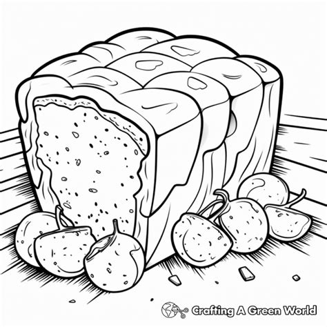 Bread Coloring Pages Free And Printable