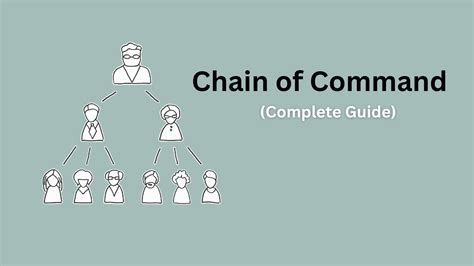 19 Command Chain Ideas Complete Guide To Success Innovative Ideas