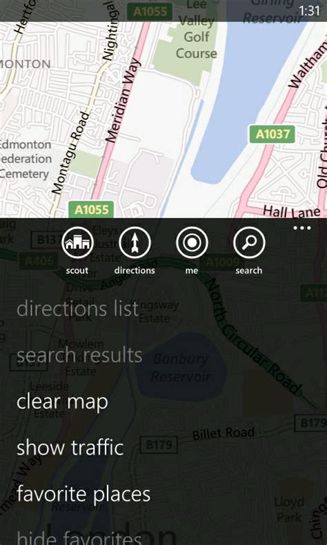bing maps now using nokia where traffic and geocoding