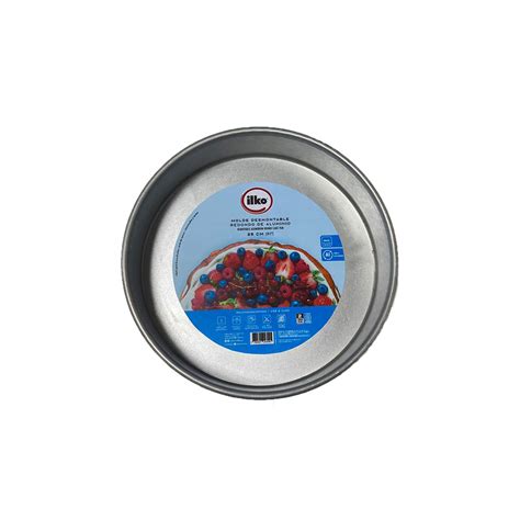 Molde Ilko Aluminio Desmontable 26cm X1 Jumbo