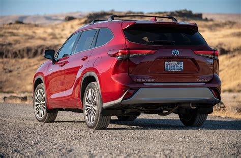 2025 Toyota Highlander Hybrid 125 Exterior Photos Us News