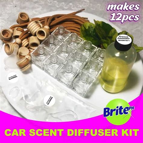 Car Scent Diffuser Negosyo Kit Gumagawa Ng 12 Diffuser Shopee