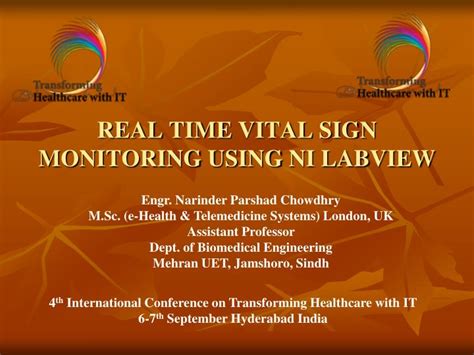 Ppt Real Time Vital Sign Monitoring Using Ni Labview Powerpoint Presentation Id 7147571