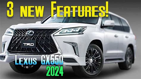 3 New Features Youll Love Lexus Gx550 Next Gen Lexus Gx Youtube