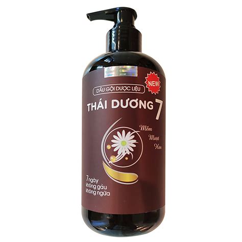 Dầu Gội Dược Liệu Thái Dương 7 Chai 480ml