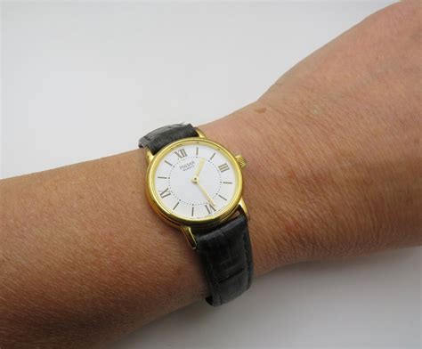 Vintage Pulsar By Seiko Sports Watch Black Leather Strap Vintage