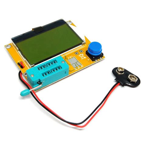 LCR T ESR Meter LCD Digital Transistor Tester Backlight Diode Triode Capacitance SCR Inductance