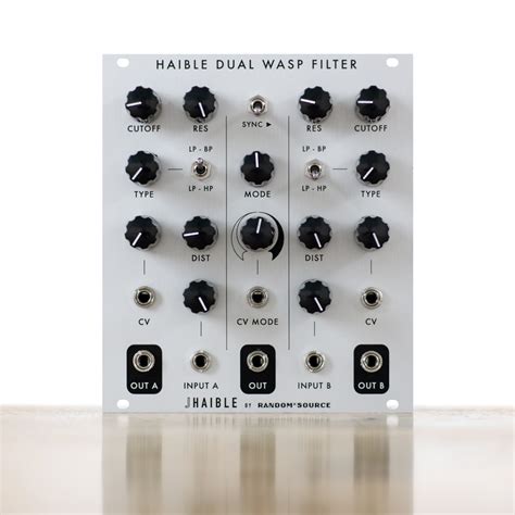 Haible Dual Wasp Filter And Tau Pipe Phaser For Eurorack By Randomsource
