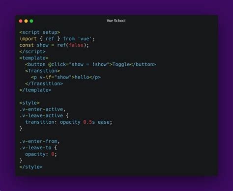 How To Create Smooth Transitions With Vueschool Vue School Posted On The Topic Linkedin