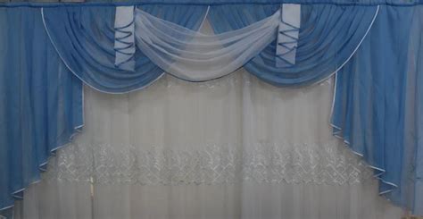 Ламбрекен 3 м юлианна голубого цвета — цена 1260 грн в каталоге Шторы Купить товары для дома и