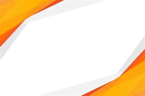 Premium Vector Abstract Orange Background Flat Geometric Gradation Style