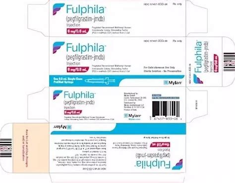Fulphila（pegfilgrastim Jmdb Mylan Gmbh）使用说明 知乎