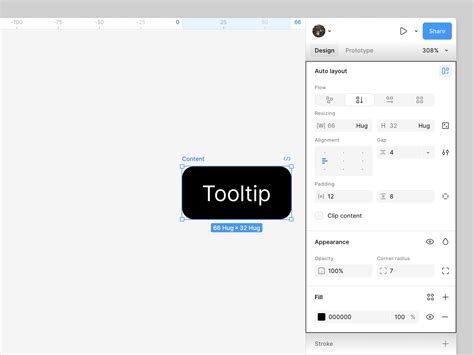 Create A Tooltip Component Set Figma Learn Help Center
