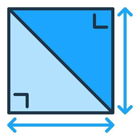 2d Square Geometric Shape Vector Math Concept Colored Icon 25348902 Vector Art At Vecteezy