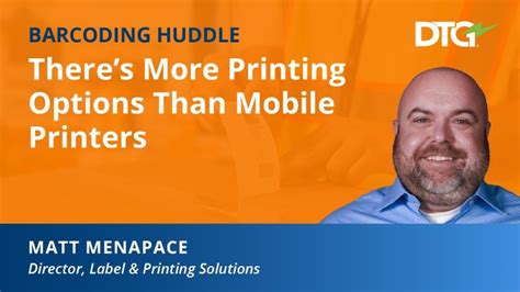 Barcoding Canada On Linkedin Should You Use A Mobile Printer What Are