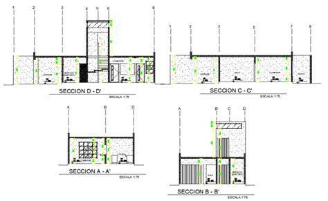Section Duplex Full Project Plan Autocad File Artofit