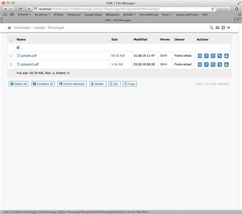 Wrong Upload Directory And Rename Of Uploaded File Issue Prasathmani Tinyfilemanager